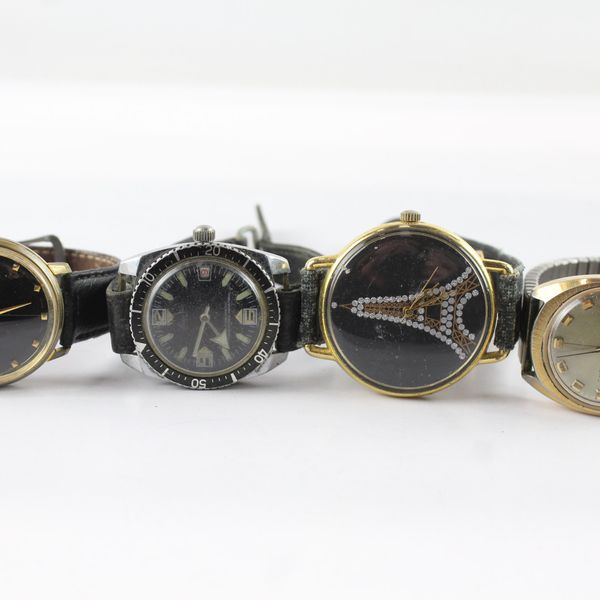 Mens Vintage Watches Hand-Wind Buler Timex Working x 4 | WatchCharts ...