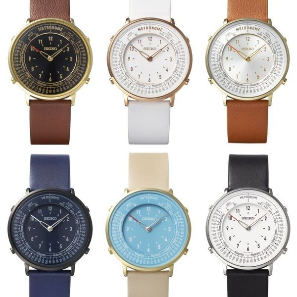 SEIKO Metronome Watch Standard Line Collection All 6 Colors Quartz ...