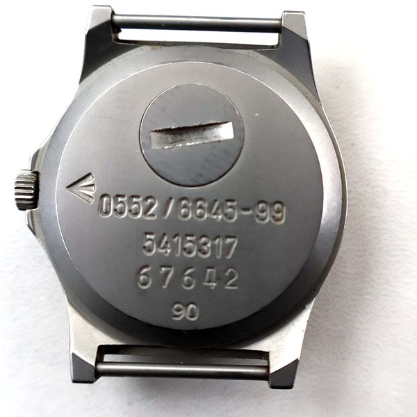 BRITISH ROYAL MARINES CWC G10 QUARTZ WATCH WORKING - GULF WAR ...