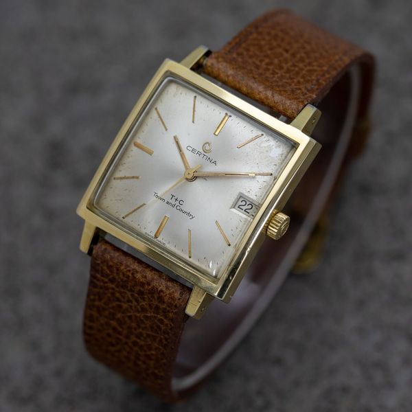 CERTINA TOWN AND COUNTRY VINTAGE SWISS WATCH FOR MEN | WatchCharts ...