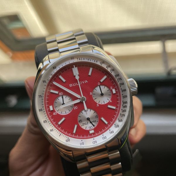 [WTS] Bulova 96K115 Blood Moon Special Edition Lunar Pilot Chronograph ...