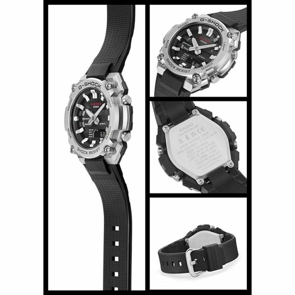 CASIO G-SHOCK GST-B600-1AJF G-STEEL Bluetooth Solar Watch Black Dial 42 ...