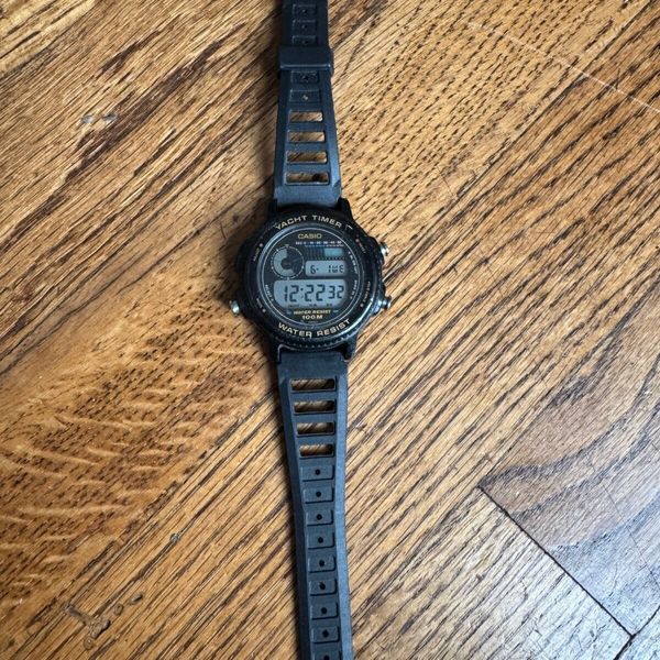Vintage Casio Yacht Timer TRW-30 Digital Alarm Chronograph Watch ...