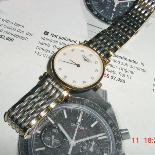LONGINES La Grande Classique Quartz Diamond Mother of pearl Women's ...