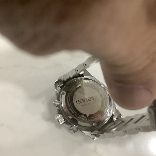 Invicta PRO DIVER Chronograph Model 1003 Watch New Battery Black ...