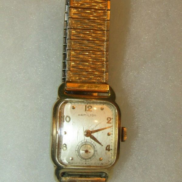 Vintage Hamilton S&W 10K gold filled - Men's Wristwatch - it works ...