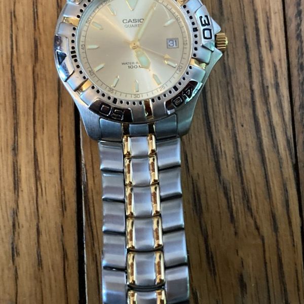 Casio Quartz Men's 708 MTD-1020 Watch - Water Resistant Working w/ New ...
