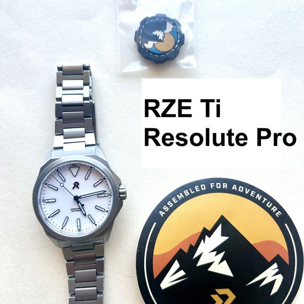 RZE Ti Resolute Pro in White Enamel. | WatchCharts Marketplace