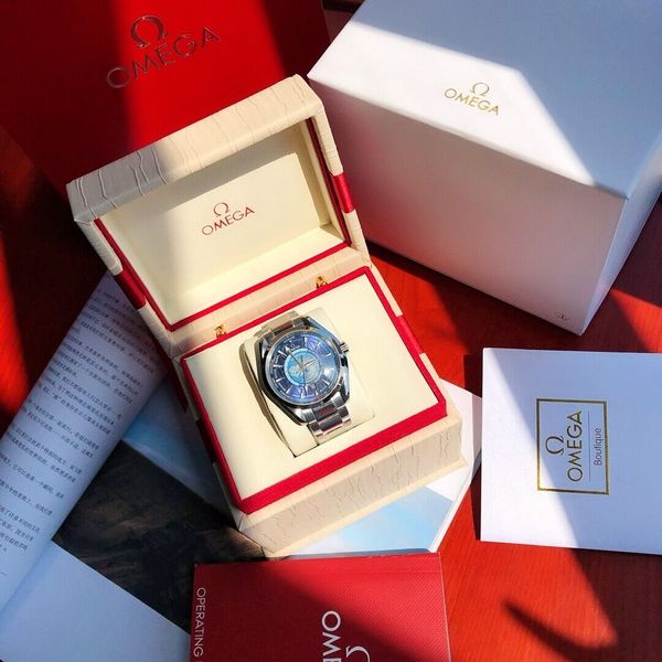 Omega Seamaster Men's Blue Marine Watch | WatchCharts Marketplace