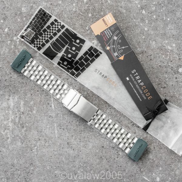 FS: 22mm Strapcode Angus Jubilee Bracelet for Seiko Turtles, V-Clasp ...