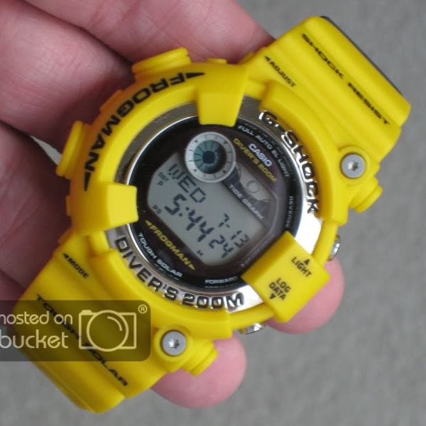 FS: Yellow Frogman G-shock GF-8250 - SOLD | WatchCharts