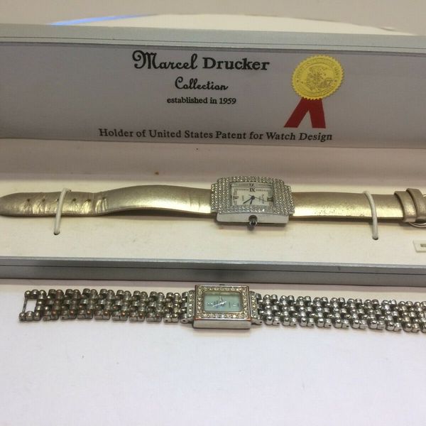 2 vintage watches Marcel Drucker collection 1 boxed | WatchCharts