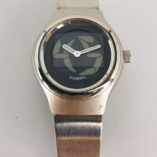 Ladies Fossil Big Tic Watch JR-7873 - Stainless Steel - New Batteries ...