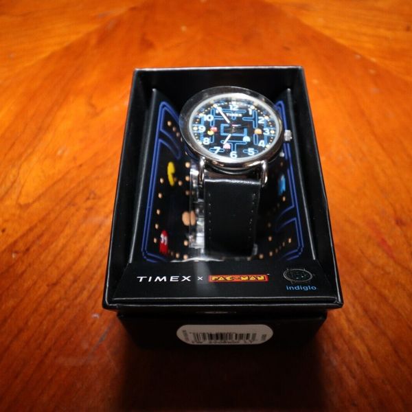 Timex Pac-man Weekender Men's Black Watch - TW2V06100 - NEW PERFECT ...