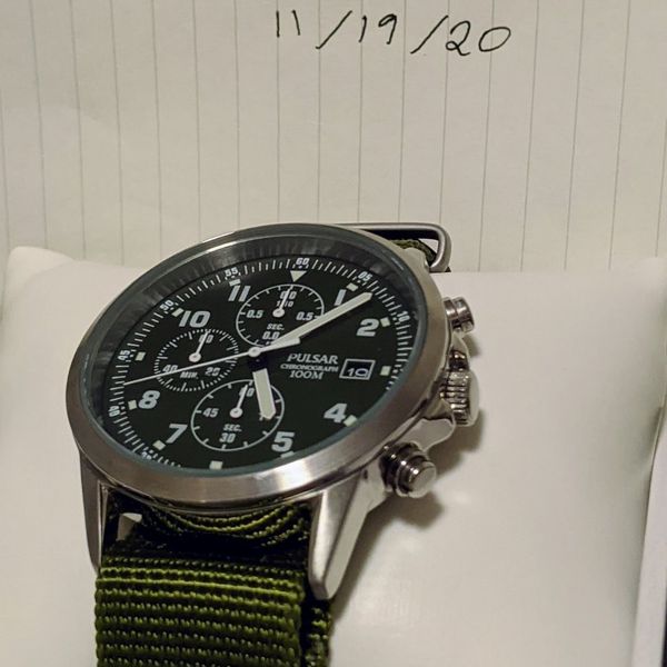[SOLD] Pulsar Military Chronograph PM3127X1 | WatchCharts