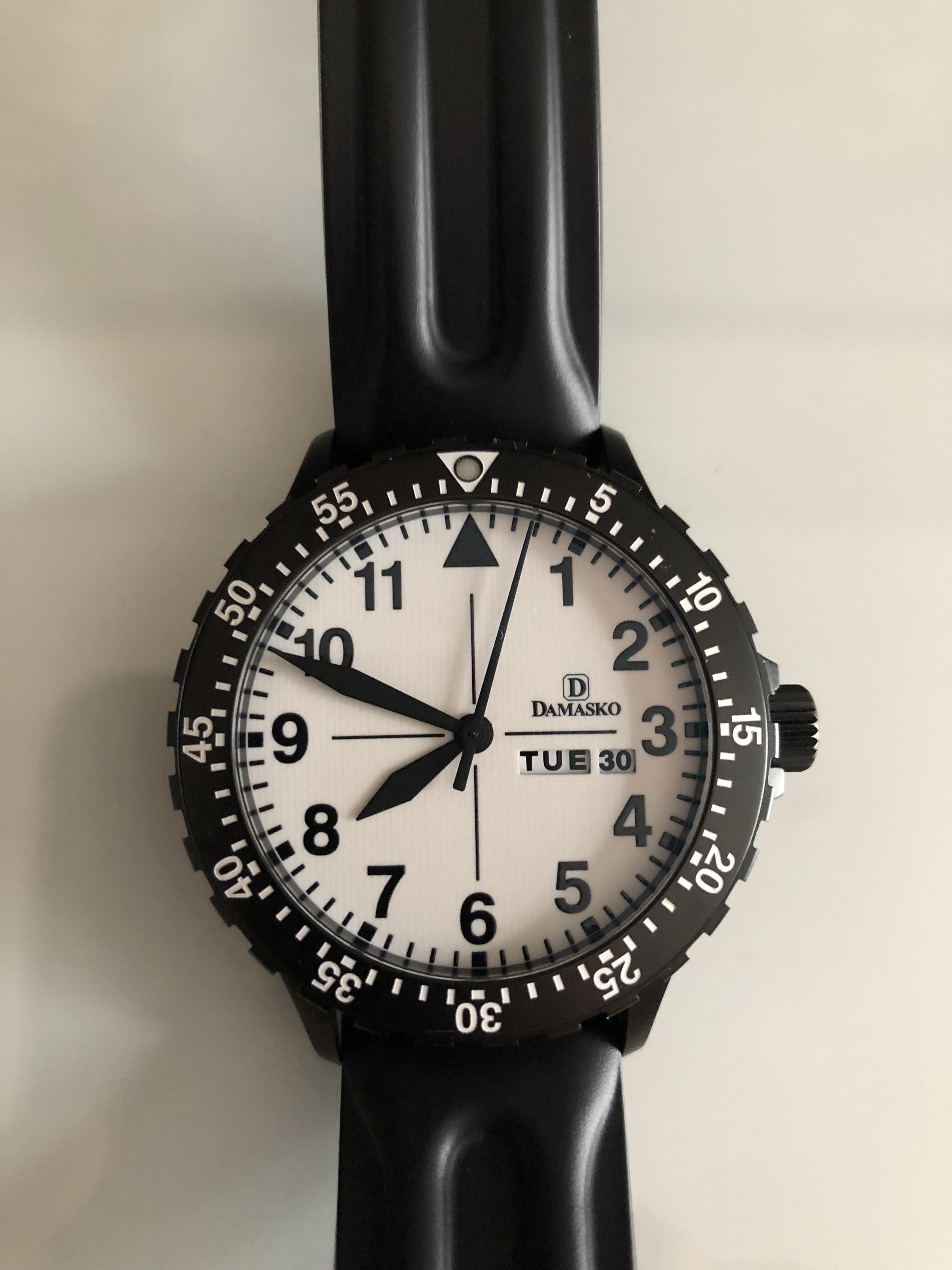 Damasko DA47 - Damest black for Sale | WatchCharts Marketplace