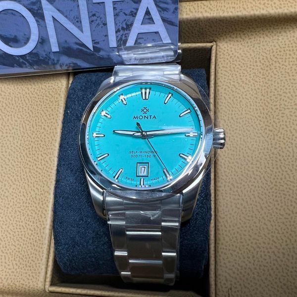[WTS] Monta Noble Turquoise Dial | WatchCharts Marketplace
