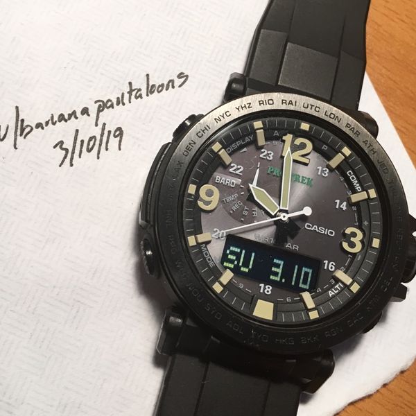 [WTS] Casio ProTrek PRG-600Y - $Reduced | WatchCharts Marketplace