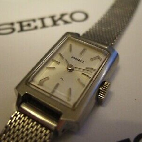 Women's RARE Stunning ART DECO Seiko 11-3620 17 Jewel Mechanical Dress ...
