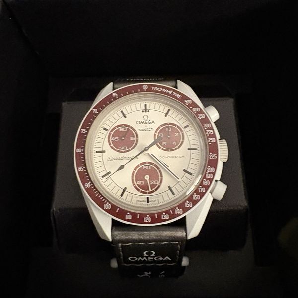 OMEGA Speedmaster Moonswatch Chronograph Swatch x Mission to Pluto ...