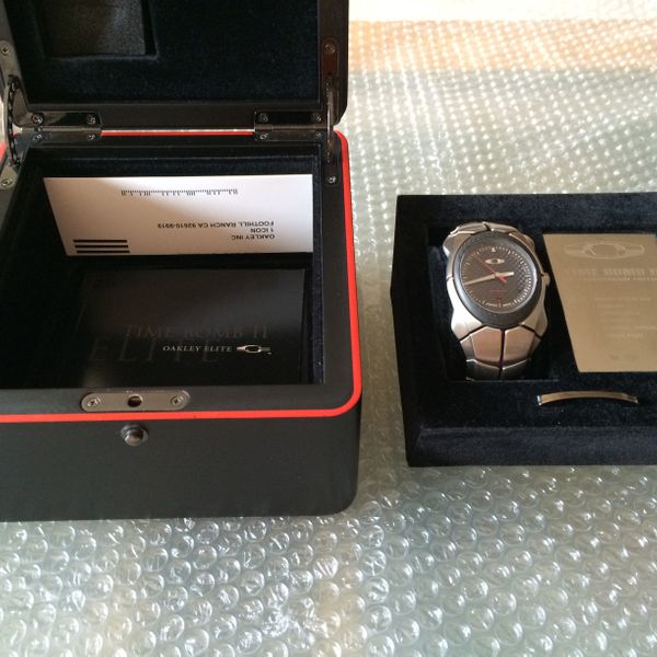 For Sale: Oakley Elite Time Bomb 2 | WatchCharts Marketplace