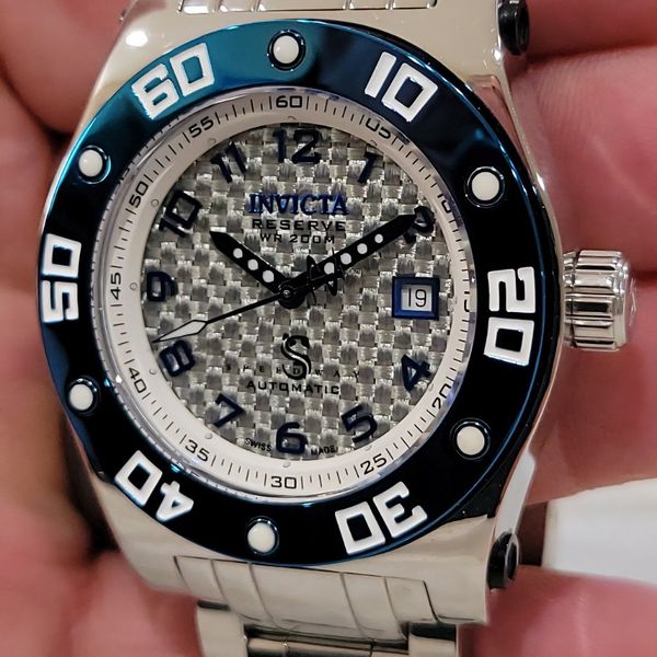Invicta SWISS MADE Reserve Speedway Sellita SW200 Automatic Watch 18759 ...