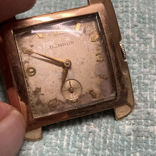 Vintage Benrus Watch Large Size Working | WatchCharts Marketplace