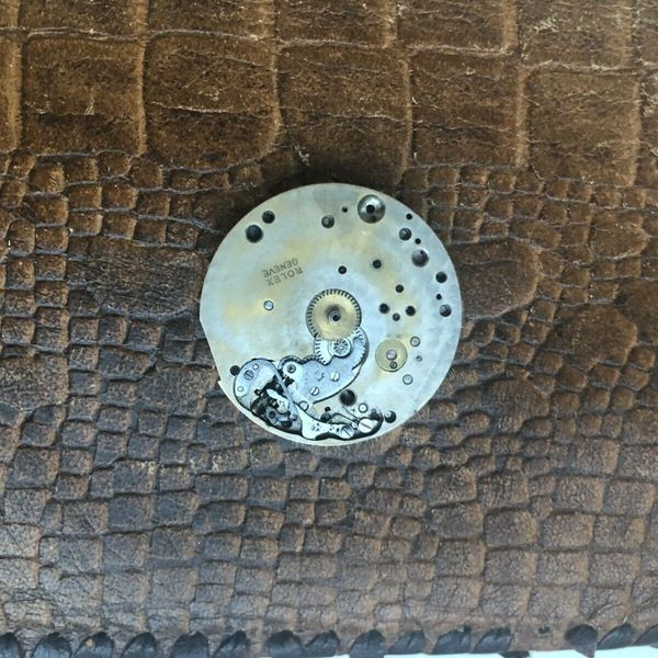 ROLEX valjoux vz monopusher chronograph vintage rare 30s movement ...