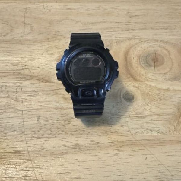 Casio Men's Watch G-Shock Black Digital Dial Resin Band DW6900MS-1 ...
