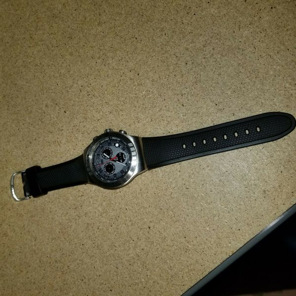 Swatch Irony Aluminum Chrono Swiss Wrist Watch SR936SW | WatchCharts