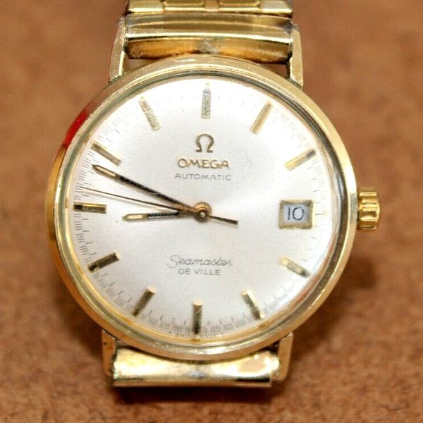 1971 Omega Seamaster Deville 14k GF Automatic Watch Cal. 563 - KM6292 ...