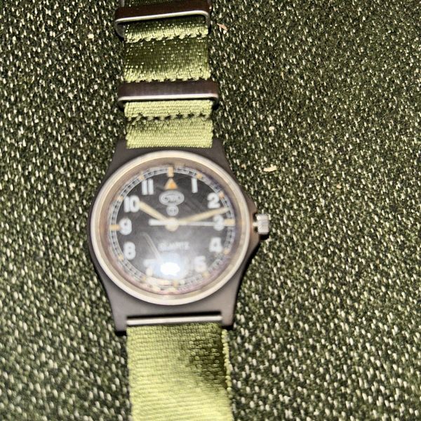 BRITISH MILITARY CWC G10 QUARTZ WATCH dated 1997 | WatchCharts Marketplace