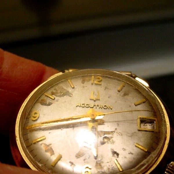 Vintage Bulova Accutron N6 Wristwatch Watch For Repair or Parts ...