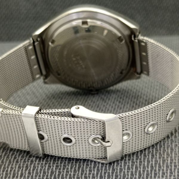 VINTAGE SEIKO 5 AUTOMATIC 6309A JAPAN MENS DAY&DATE RED COLOR DIAL ...