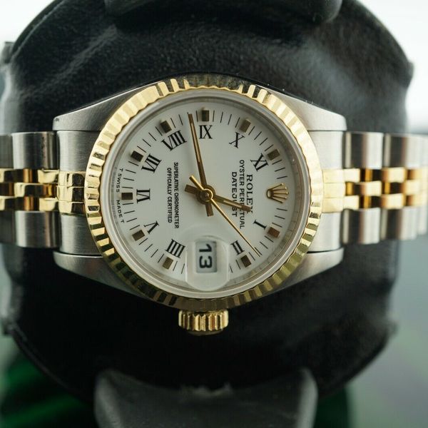 Rolex 69173 Datejust 26mm Steel Yellow Gold Ladies Jubilee Bracelet ...