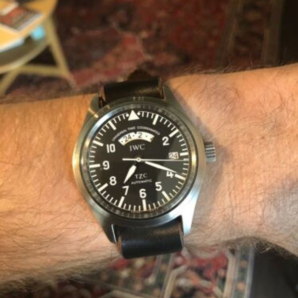 IWC UTC Spitfire Pilot Watch IW3251 TZC 39mm Full Set (true GMT ...