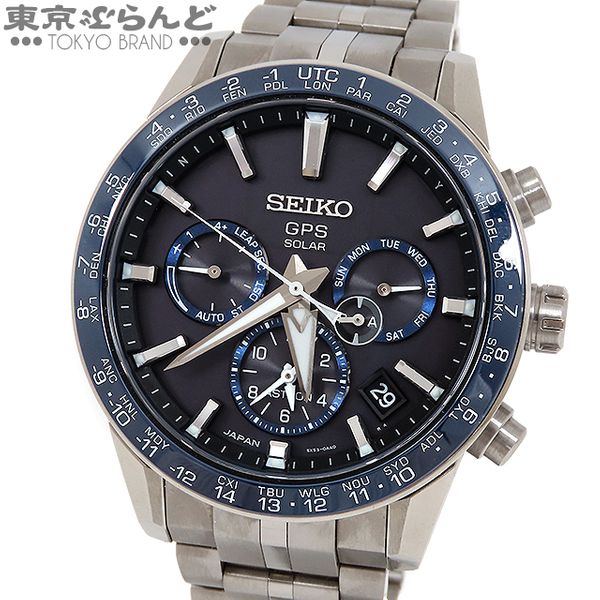Seiko SEIKO Astron Watch Watch Men's GPS Solar Titanium Ceramic Day ...
