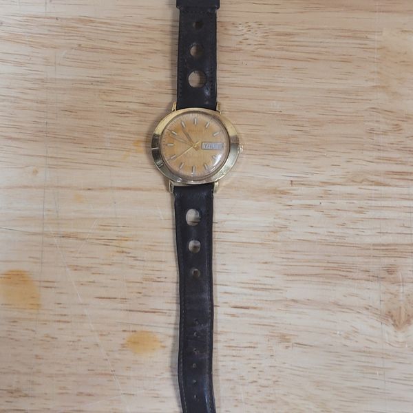 Vintage Bulova N2 Automatic 23 Jewels Wristwatch Runs 1973 President ...