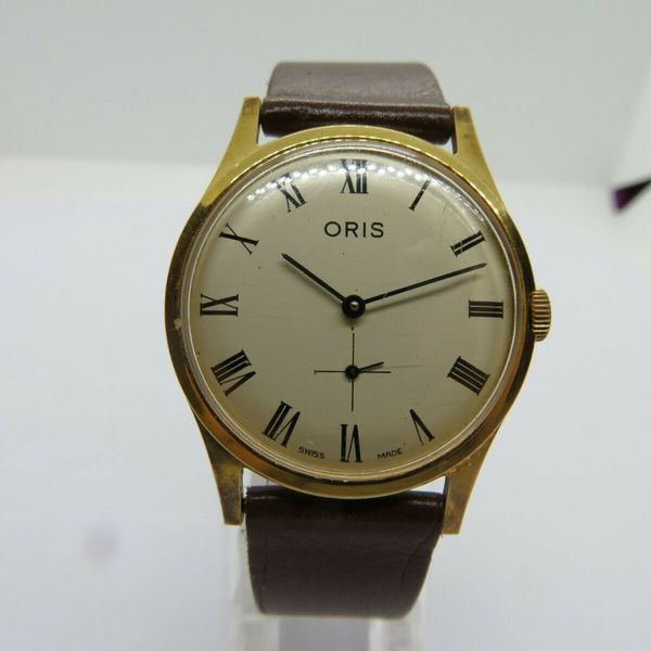 VINTAGE GENTS ORIS GOLD PLATED WRISTWATCH WATCH WORKING GREAT | WatchCharts