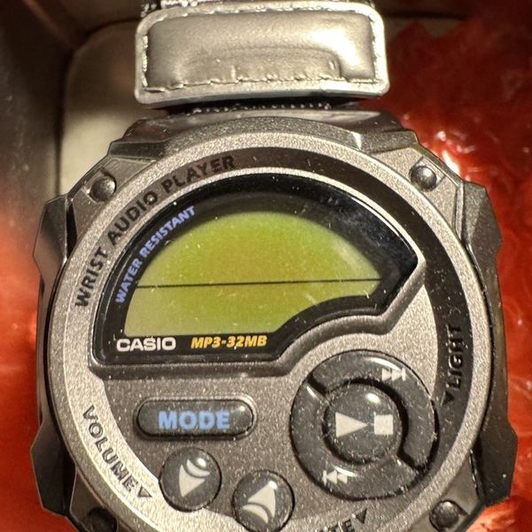 Casio WMP-1 Wrist Audio Player Watch | WatchCharts Marketplace
