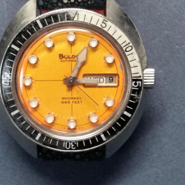 BULOVA SNORKEL 666 ORANGE! | WatchCharts