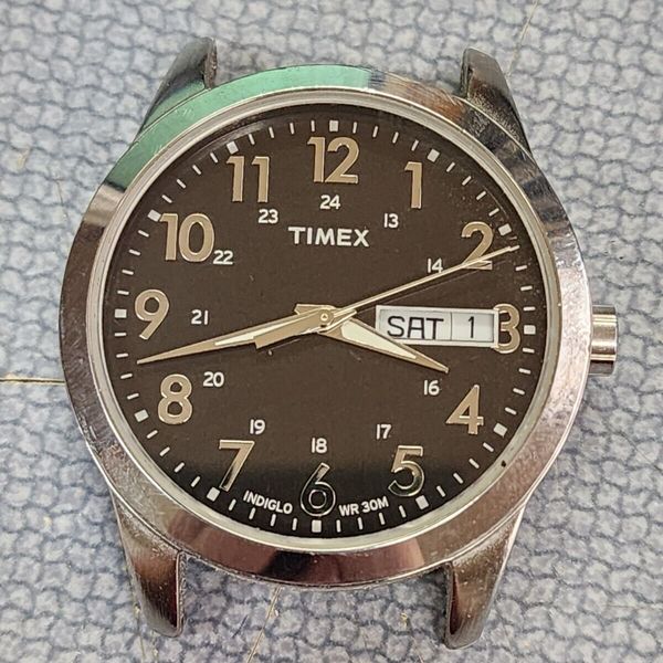 Working Timex Indiglo South Street 24-Hour Men's Wristwatch T2M932 / No ...