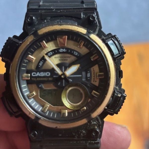 Casio Telememo 30 AEQ-110 watch running | WatchCharts Marketplace