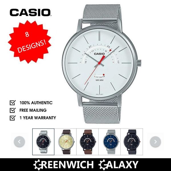 Casio Classic Analog Dress Watch (MTP-B105 Series) | WatchCharts