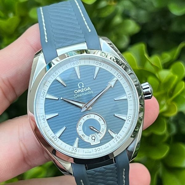 CHEAPEST 2023 Omega Aqua Terra 150M Small Seconds Blue Dial ...