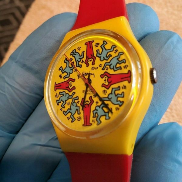 Swatch Keith Haring GZ100 MINT Artist proof | WatchCharts Marketplace