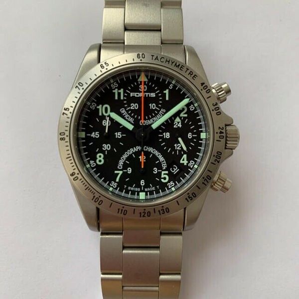 FORTIS Chronograph COS MONAUT 603.22.151 COSC chronometer Tachymeter ...