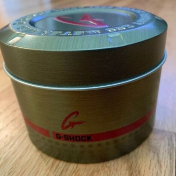Casio G-Shock Tin Can Box Storage Case (GSHOCK) | WatchCharts