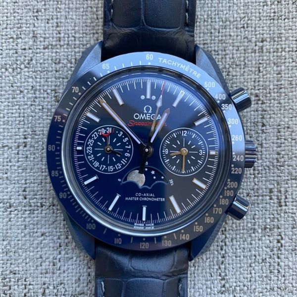 Omega Speedmaster Blue Side Of The Moon 304.93.44.52.03.001 ...