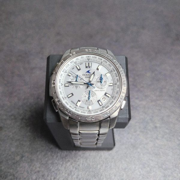 CASIO OCEANUS OCW 600 Radio Solar Chronograph Wristwatch | WatchCharts ...